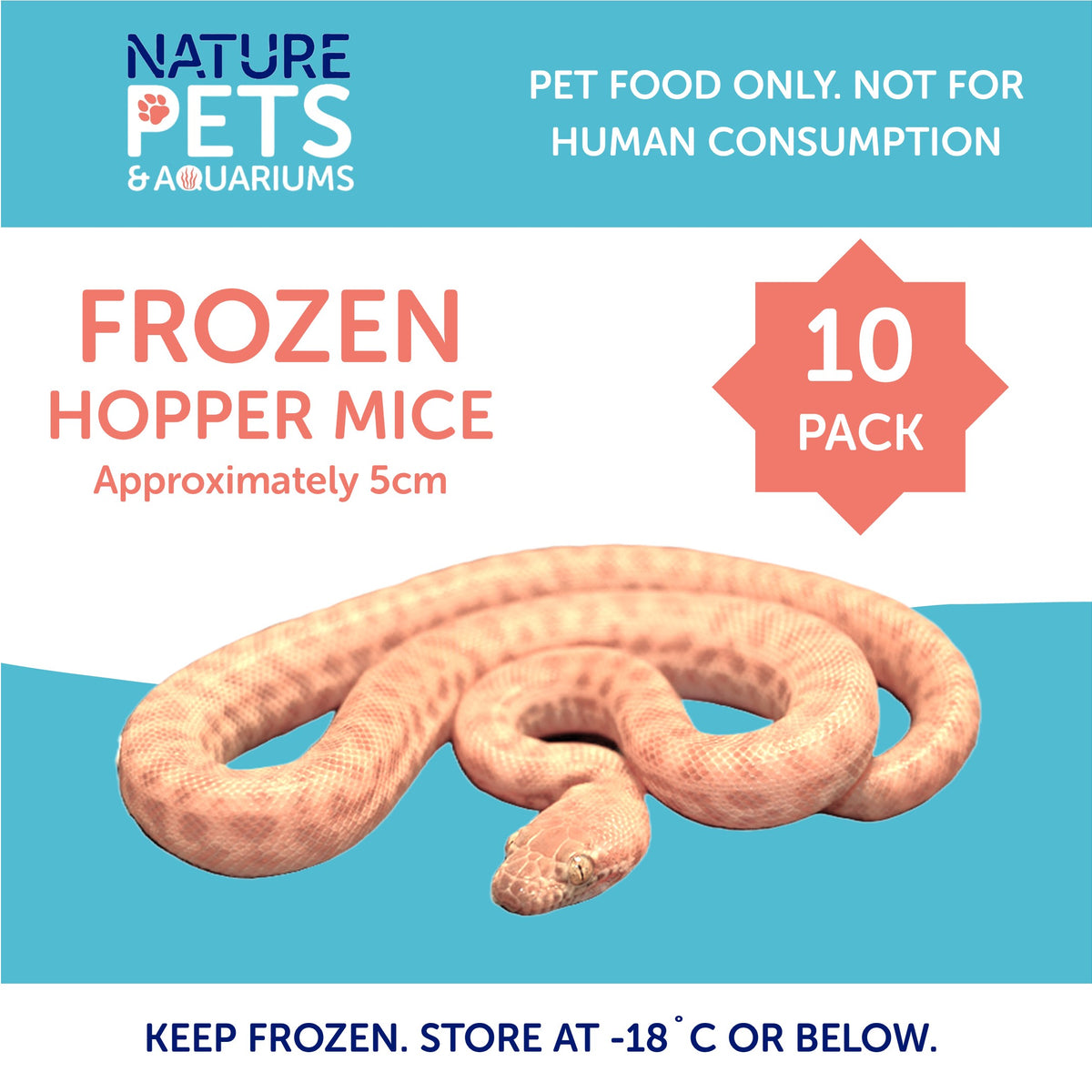 Frozen Hopper Mice 10pk – Nature Pets & Aquariums