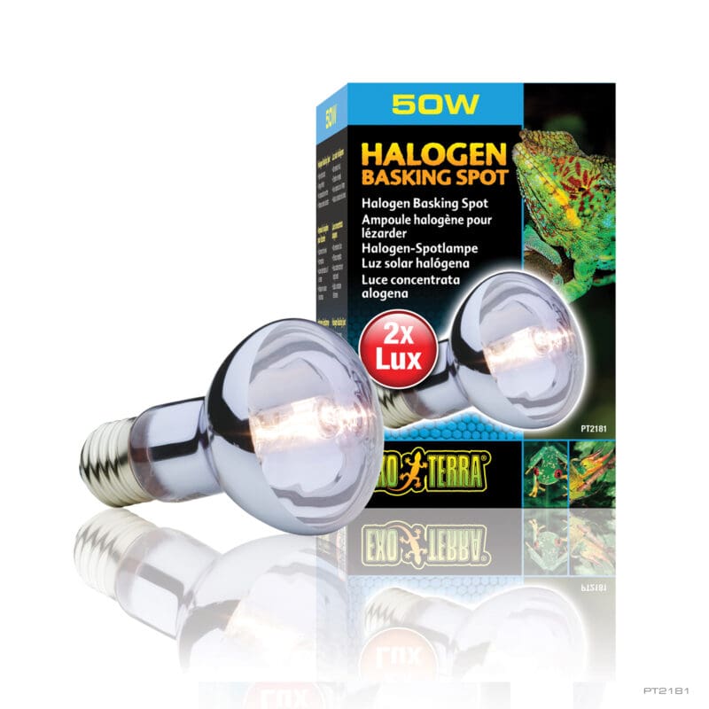 Exo Terra Halogen Basking Spot Lamp 50w – Nature Pets & Aquariums